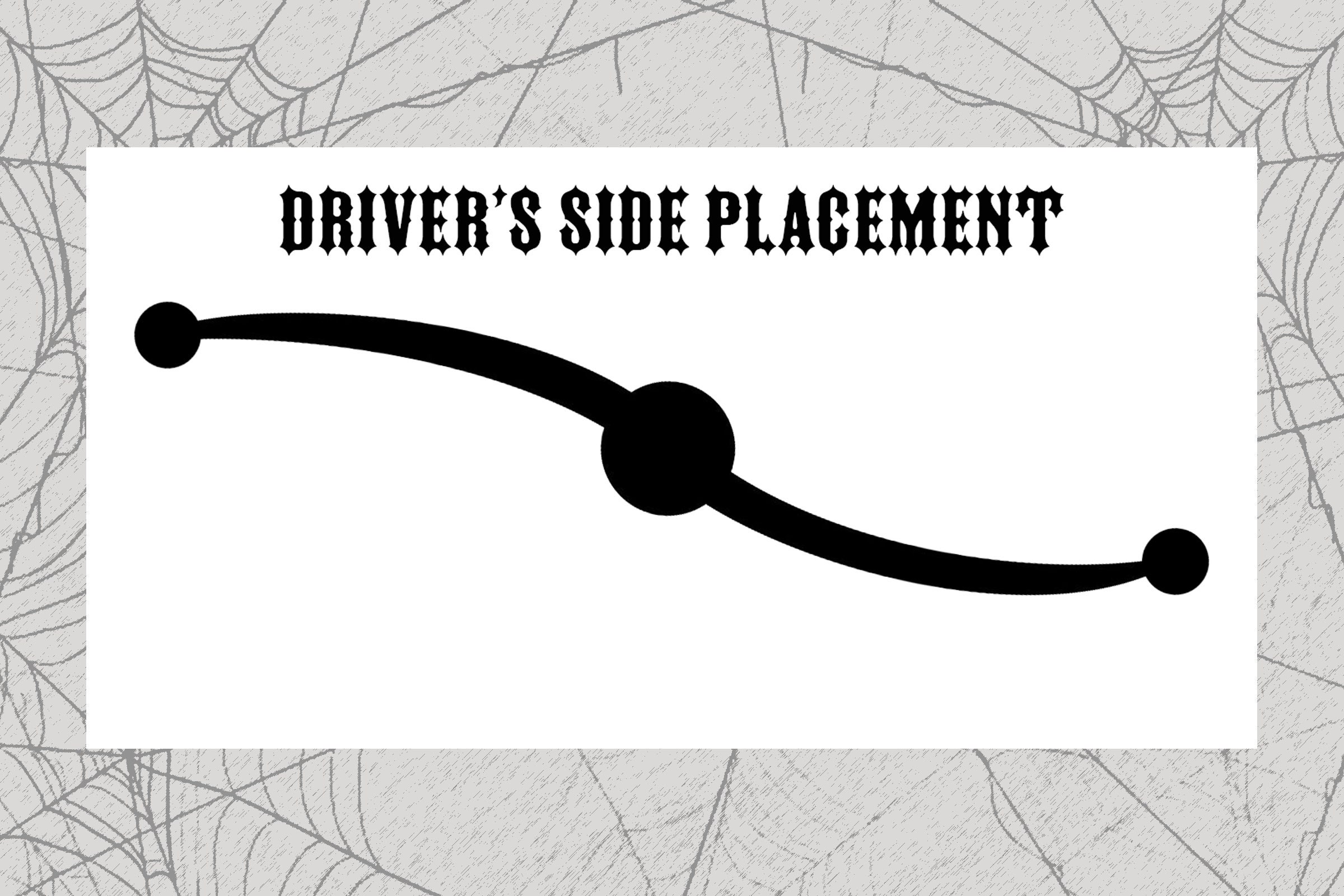 Landau Bars Pair Hearse Permanent Car Vinyl Decals Set of 2 - Etsy UK