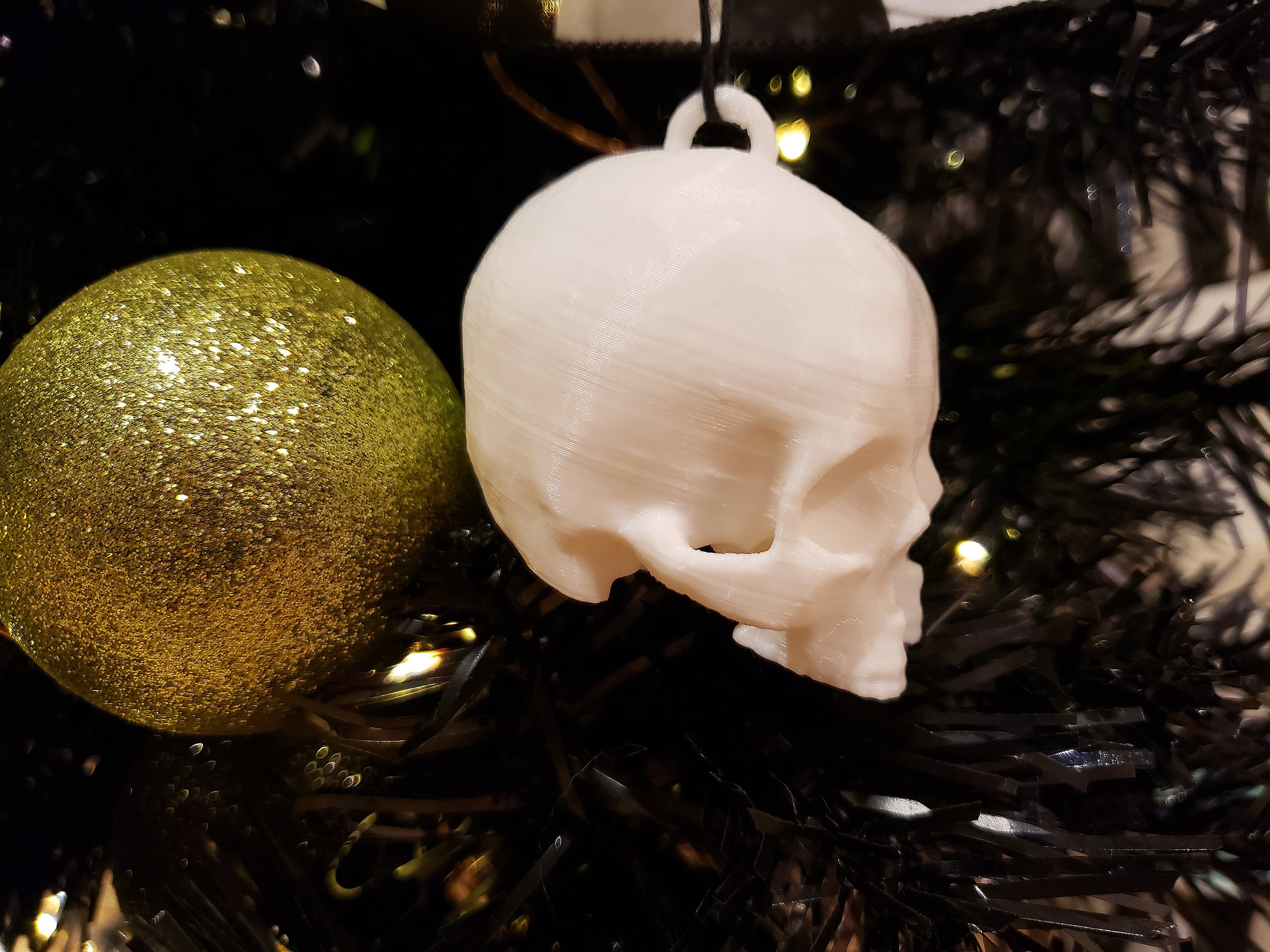 Conjoined Skull Tree Ornament Gothic Holiday Decoration - Etsy Canada