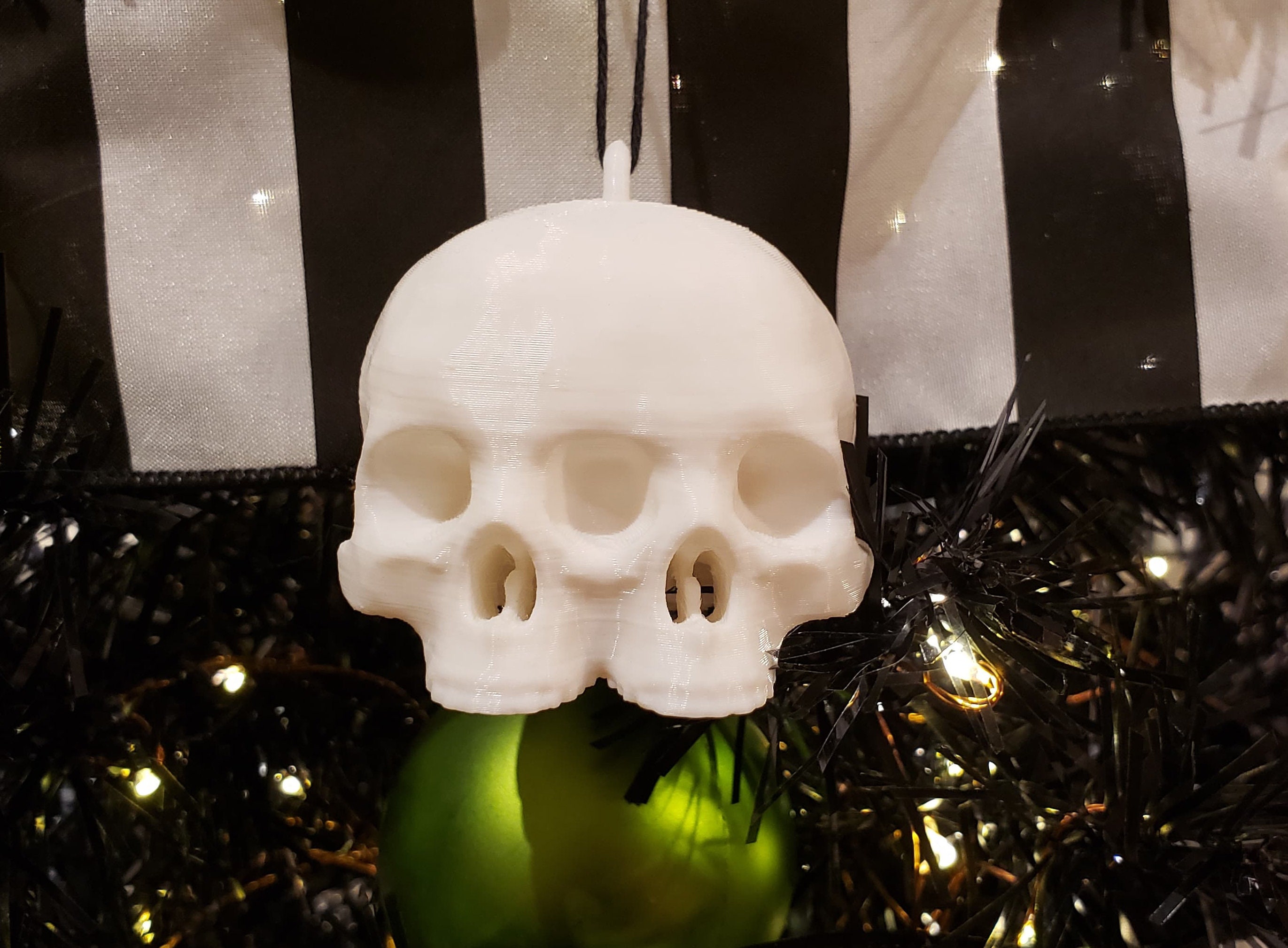 Conjoined Skull Tree Ornament Gothic Holiday Decoration - Etsy Canada