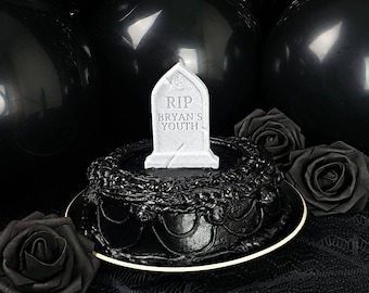 Goth Cake Topper - Etsy
