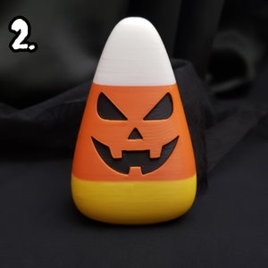Candy Corn Halloween Figurines • Gothic Home Decor • 3D Printed - Etsy