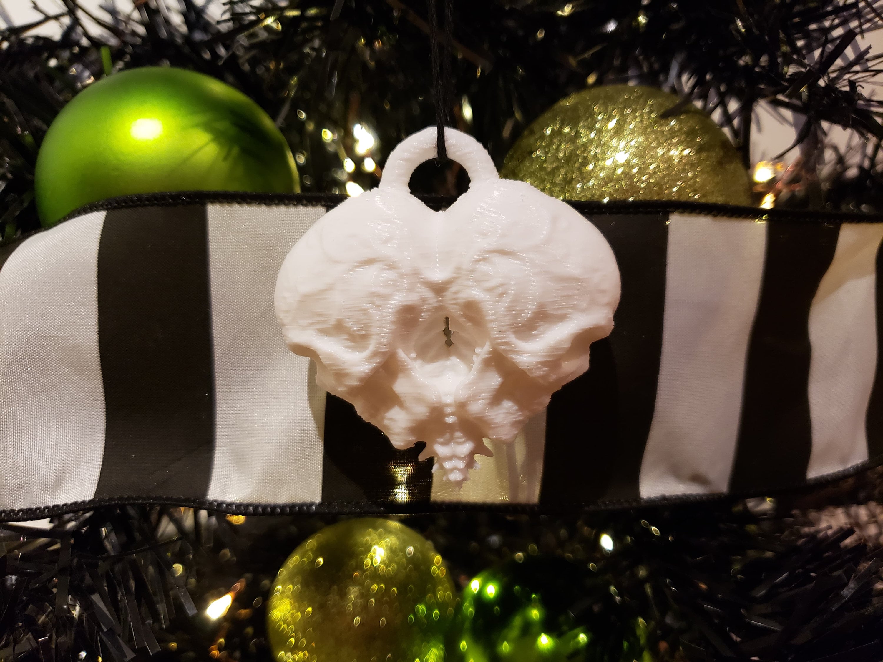Gothic Christmas Tree Decorations