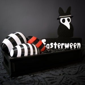 Coffin Serving Tray With Coffin Handles • Gothic Home Decor • 3D ...