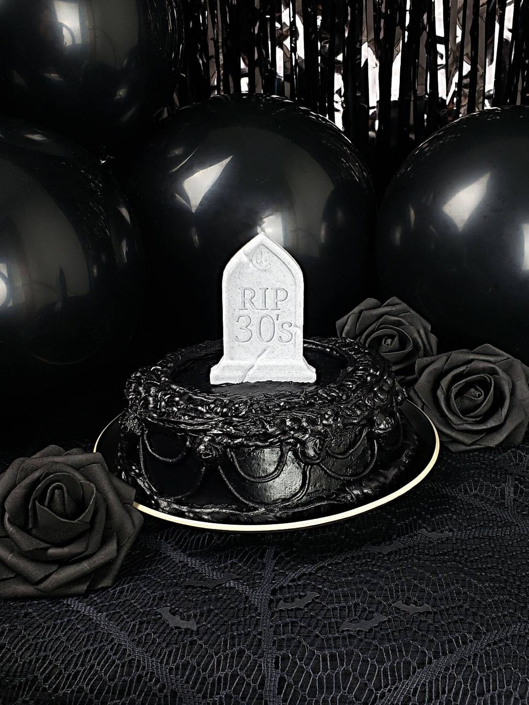 RIP 20s 30s 40s 50s 60s 70s 80s 90stombstone Cake Topper / Garden ...