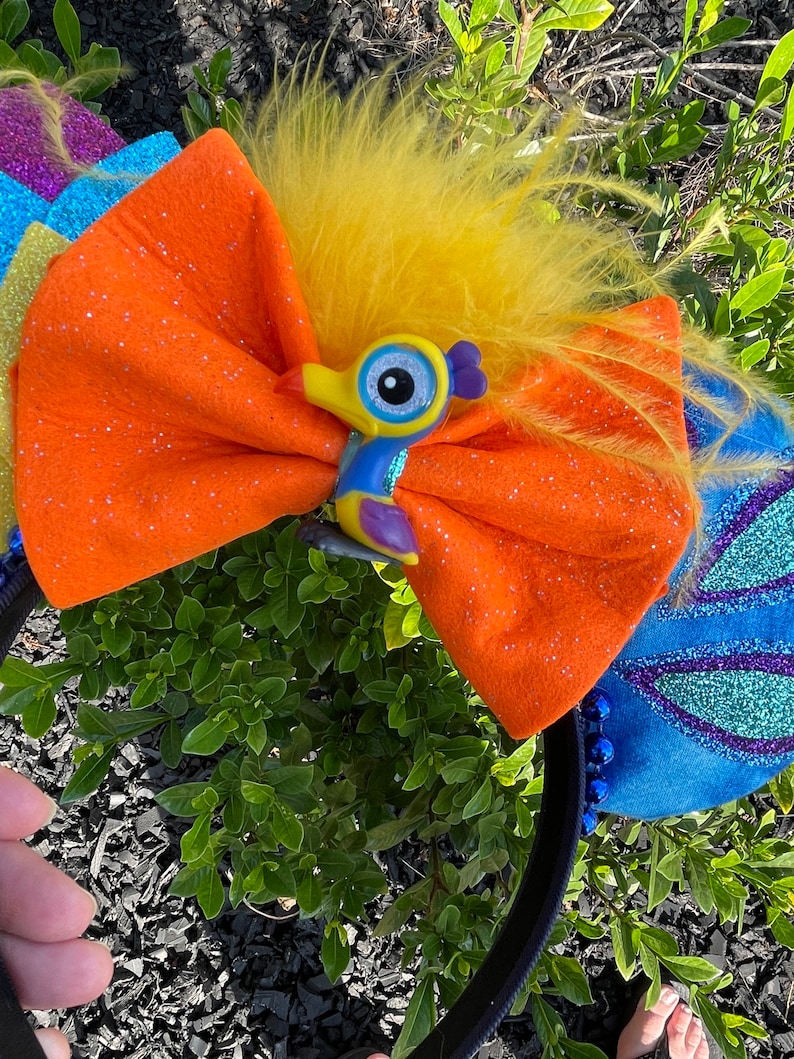 Kevin From up Inspired Mouse Ears, Theme Park Ears - Etsy