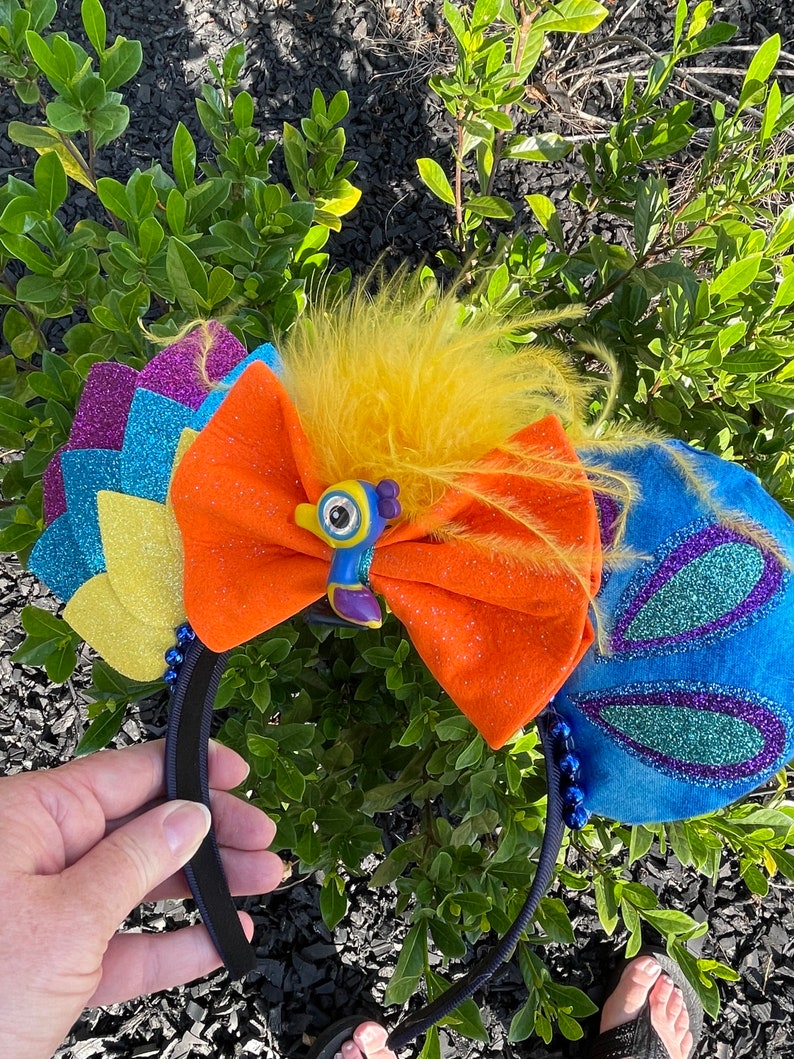 Kevin From up Inspired Mouse Ears Theme Park Ears - Etsy