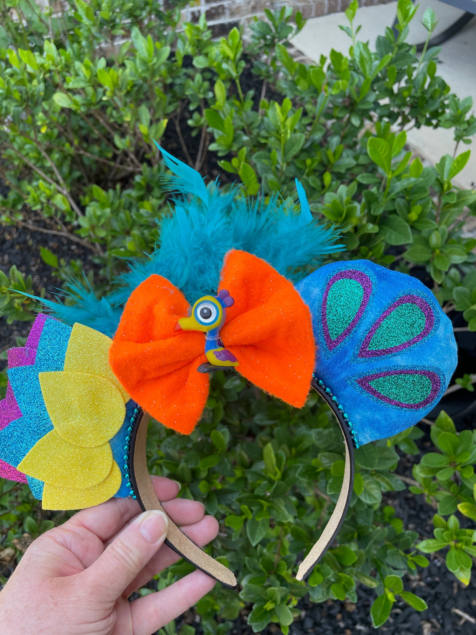 Kevin From up Inspired Mouse Ears, Theme Park Ears - Etsy