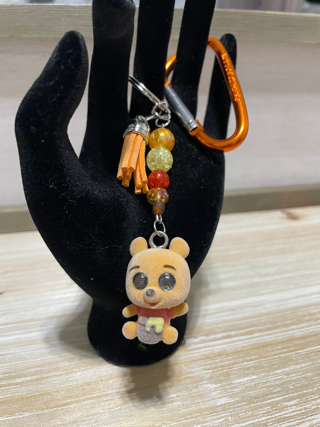 Winnie the Pooh Keychain - Etsy