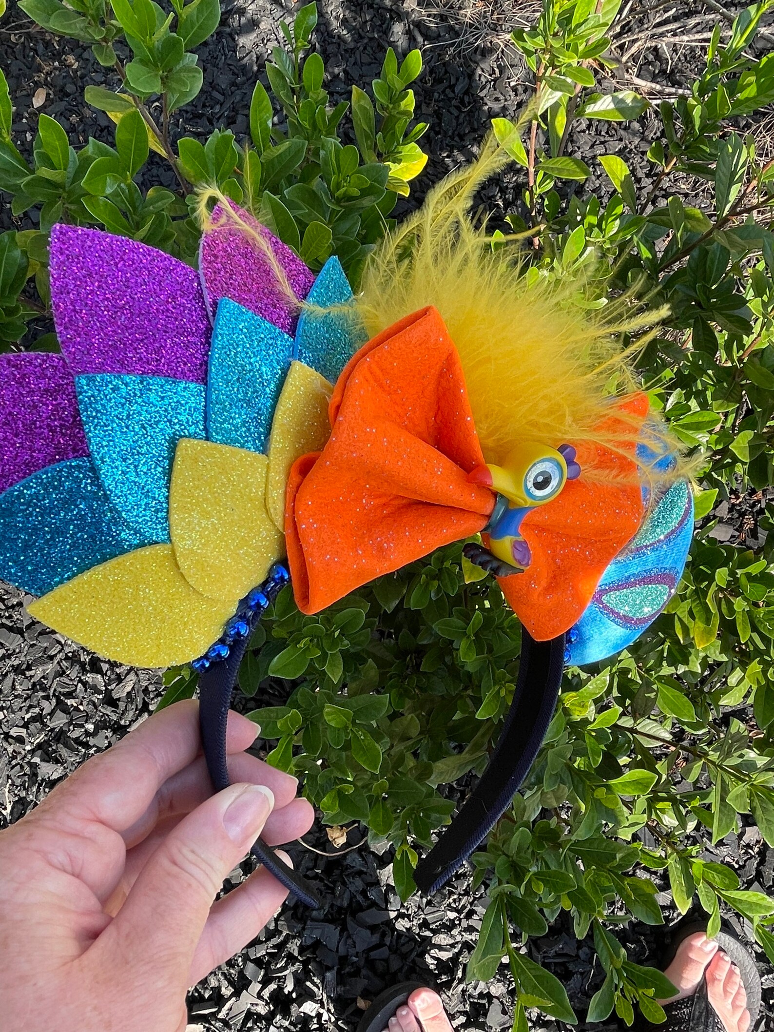 Kevin From up Inspired Mouse Ears Theme Park Ears - Etsy