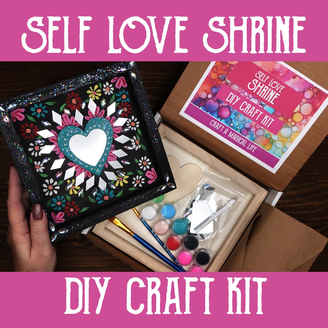 Craft a Self Love Shrine DIY Craft Kit - Witchy Art and Crafts ...