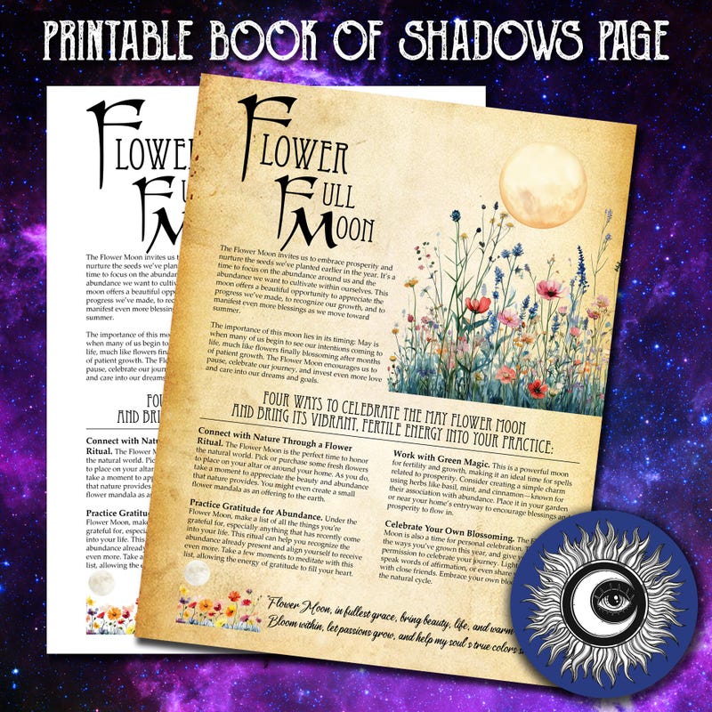 Moon Book - Etsy
