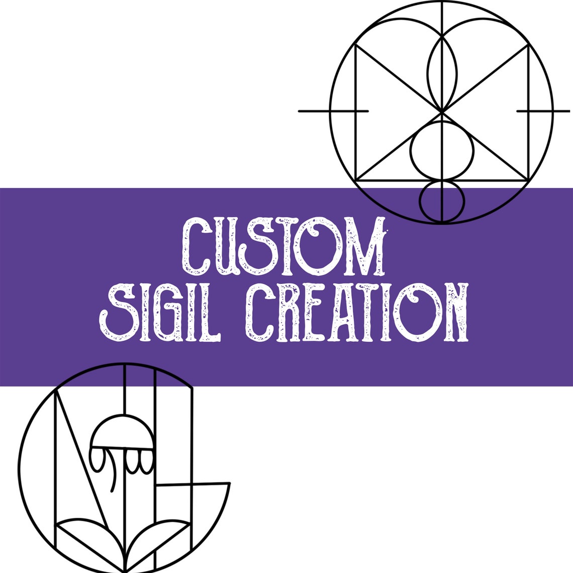 Custom Sigil Creation - Your Magical Intention as a Sigil - Option to ...