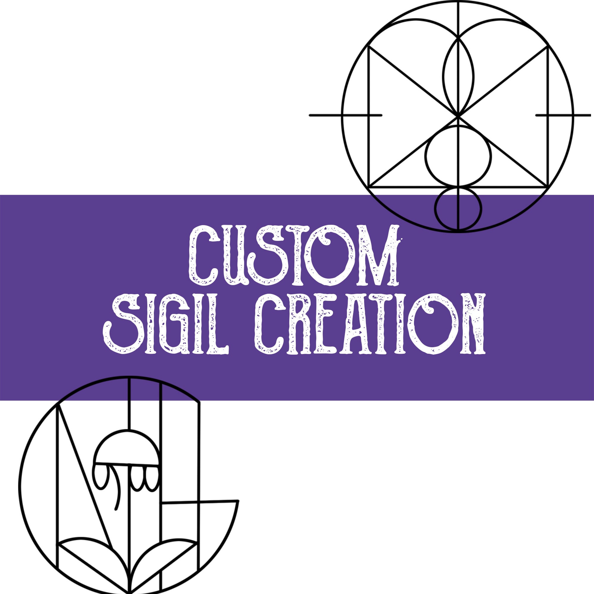 Custom Sigil Creation Your Magical Intention as a Sigil | Etsy