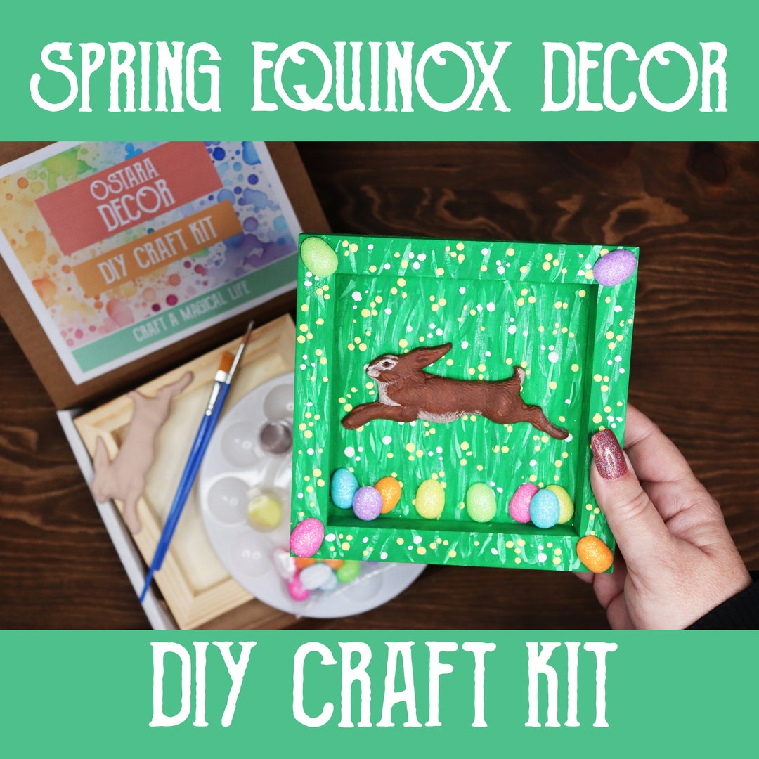 Spring Equinox Decor DIY - Ostara Altar Decor DIY Craft Kit - Witchy ...