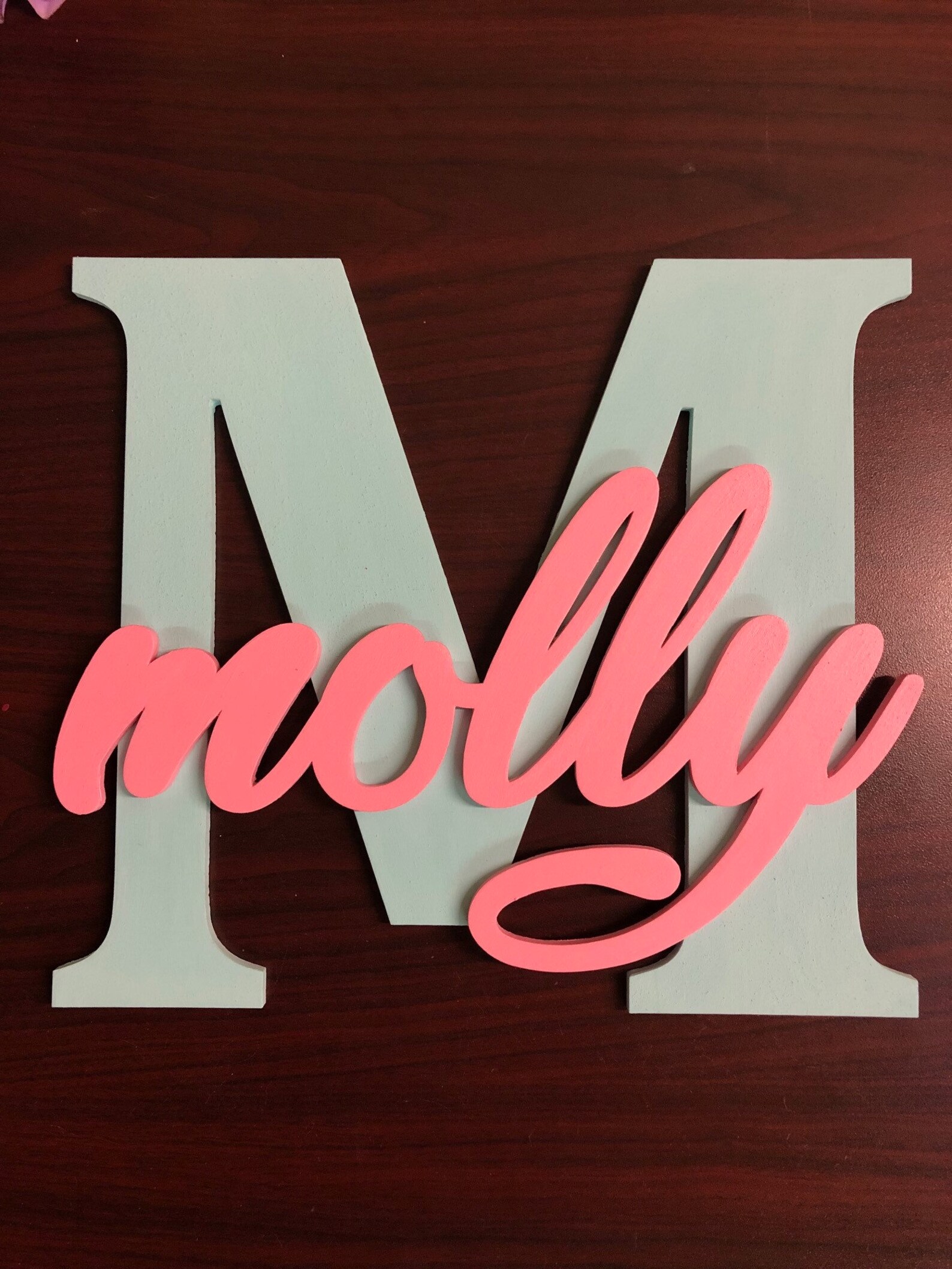 Nursery Name Decor, Personalize Name Wall Decor, Wooden Name Decor ...