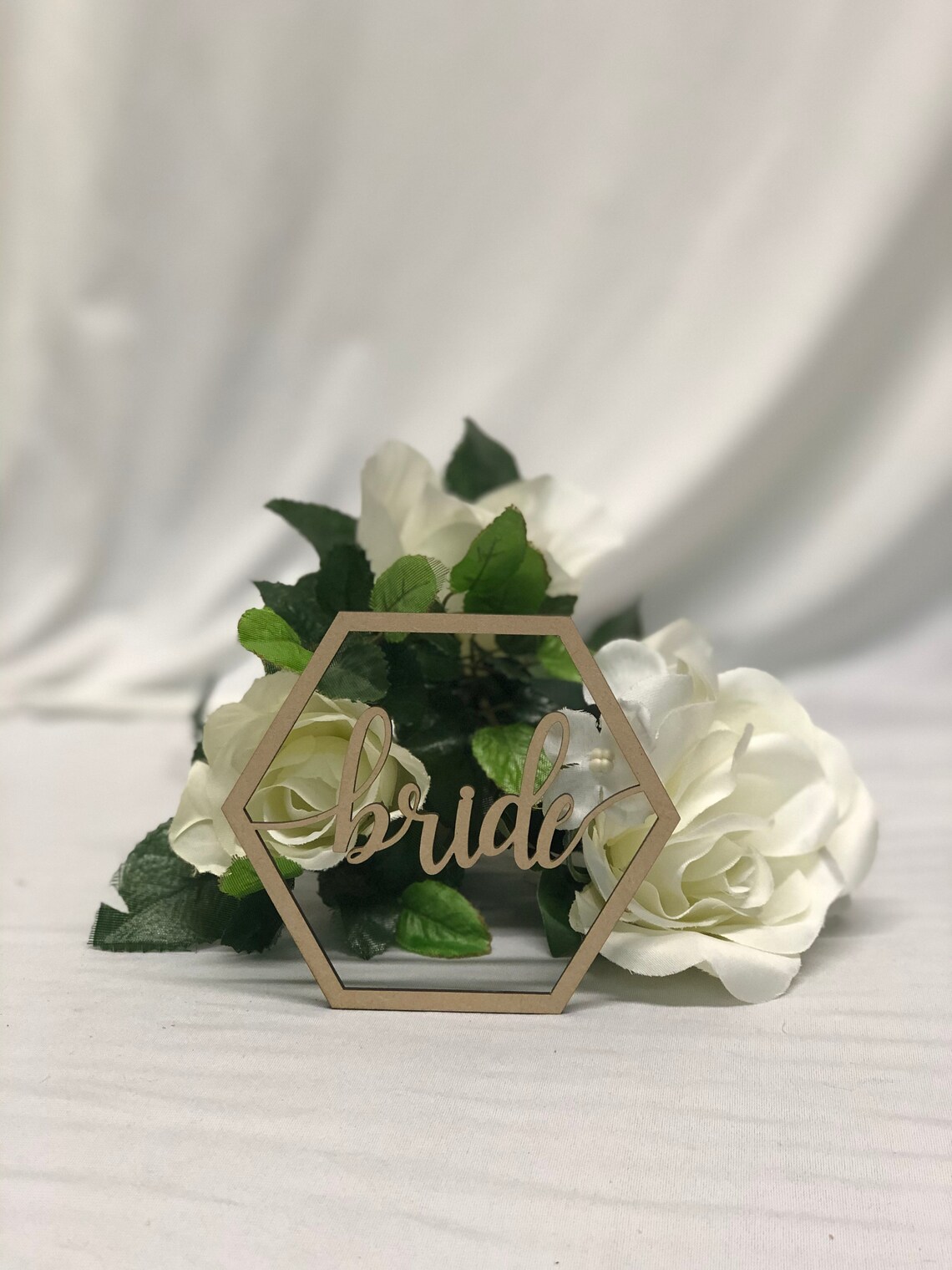 Custom Laser Cut Unique Geometric Shape Name Place Card | Etsy