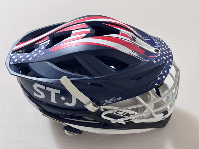 American Flag Theme Helmet Decals - Etsy