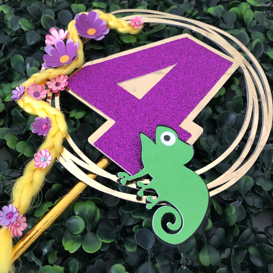 Tangled Inspired Birthday Girl Birthday Party Princess Cake | Etsy