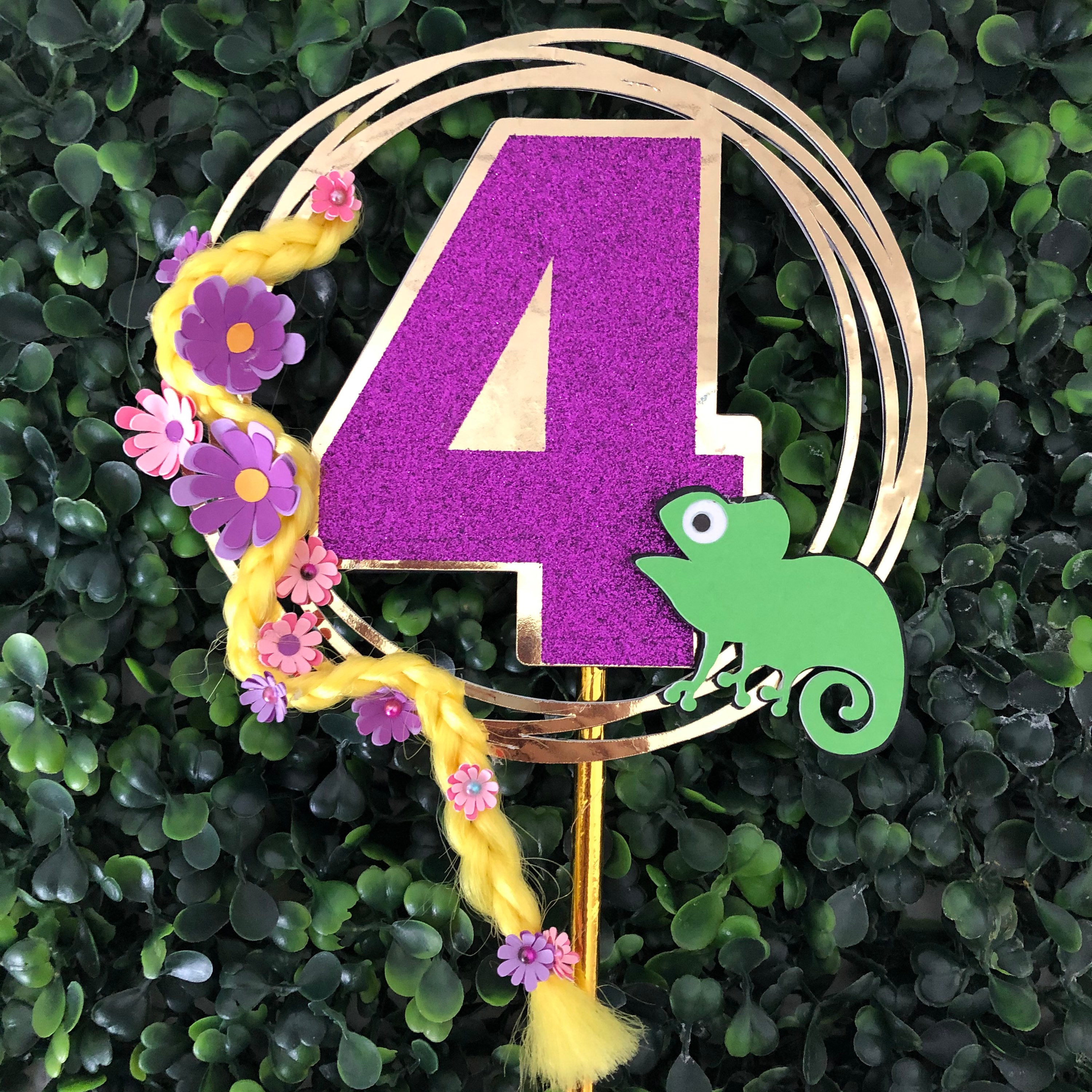 Tangled Inspired Birthday Girl Birthday Party Princess Cake | Etsy