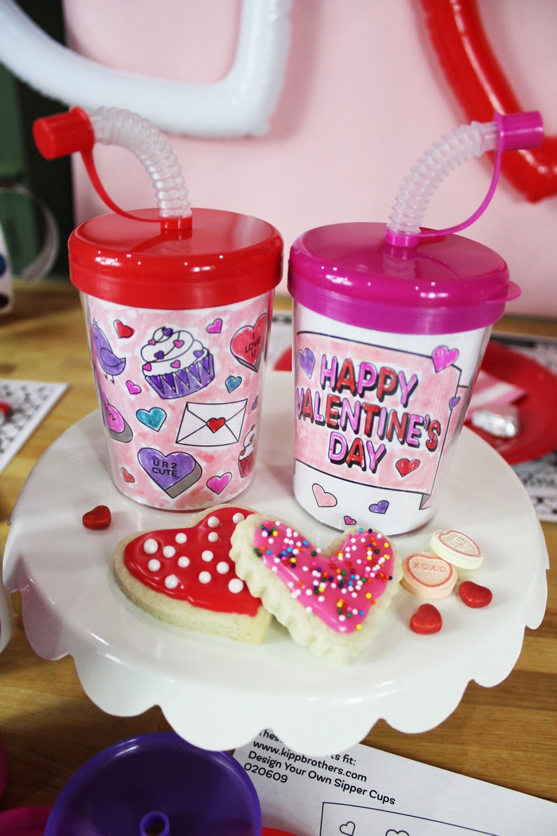 Design Your Own Sipper Cups Pack of 12 - Etsy