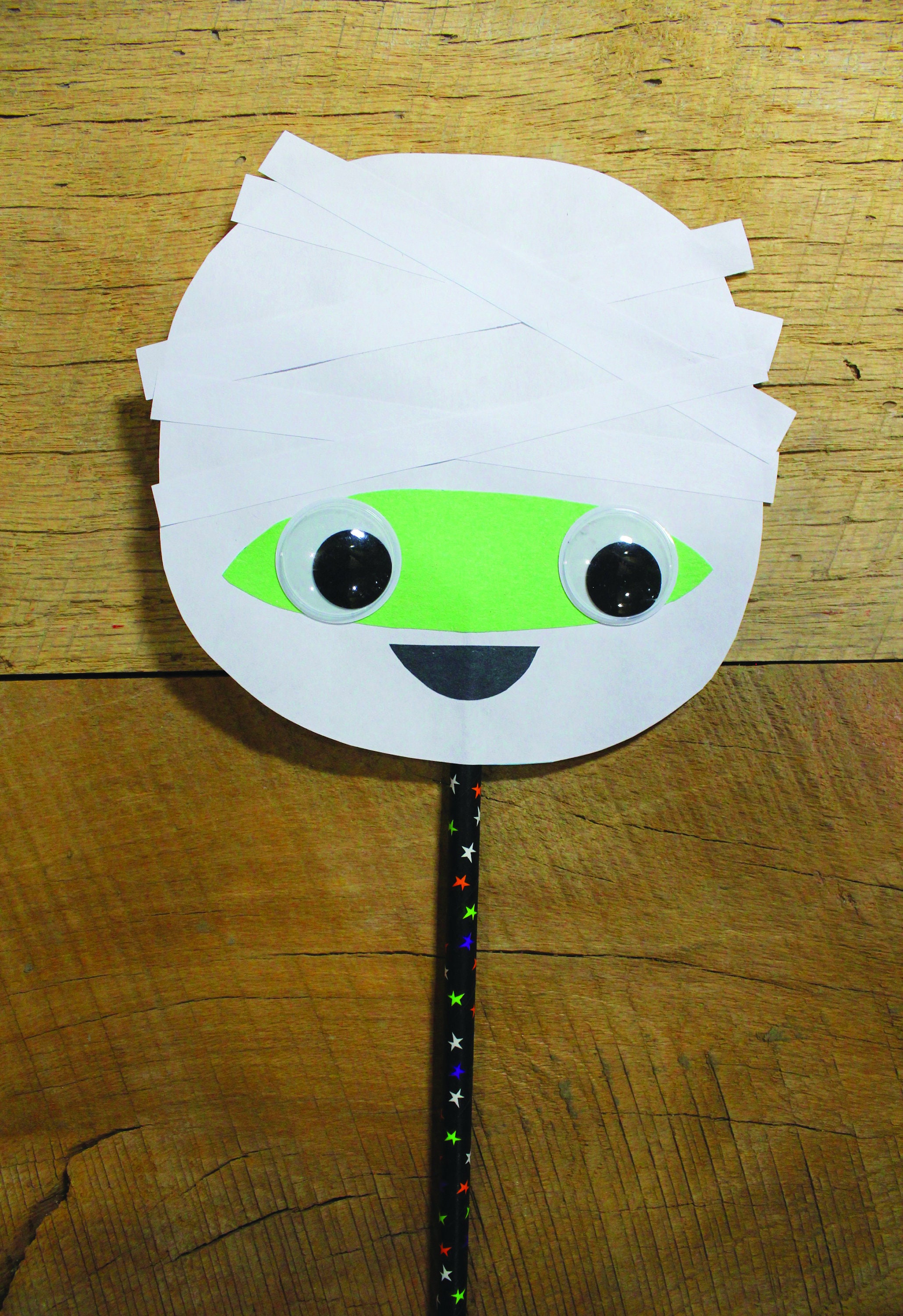 Mummy Puppet Craft Downloadable Template - Etsy