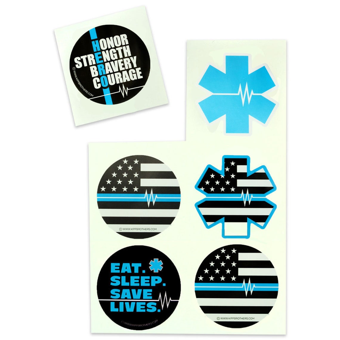 Assorted First Responder EMS Sticker Sheet Pack 102 Stickers - Etsy