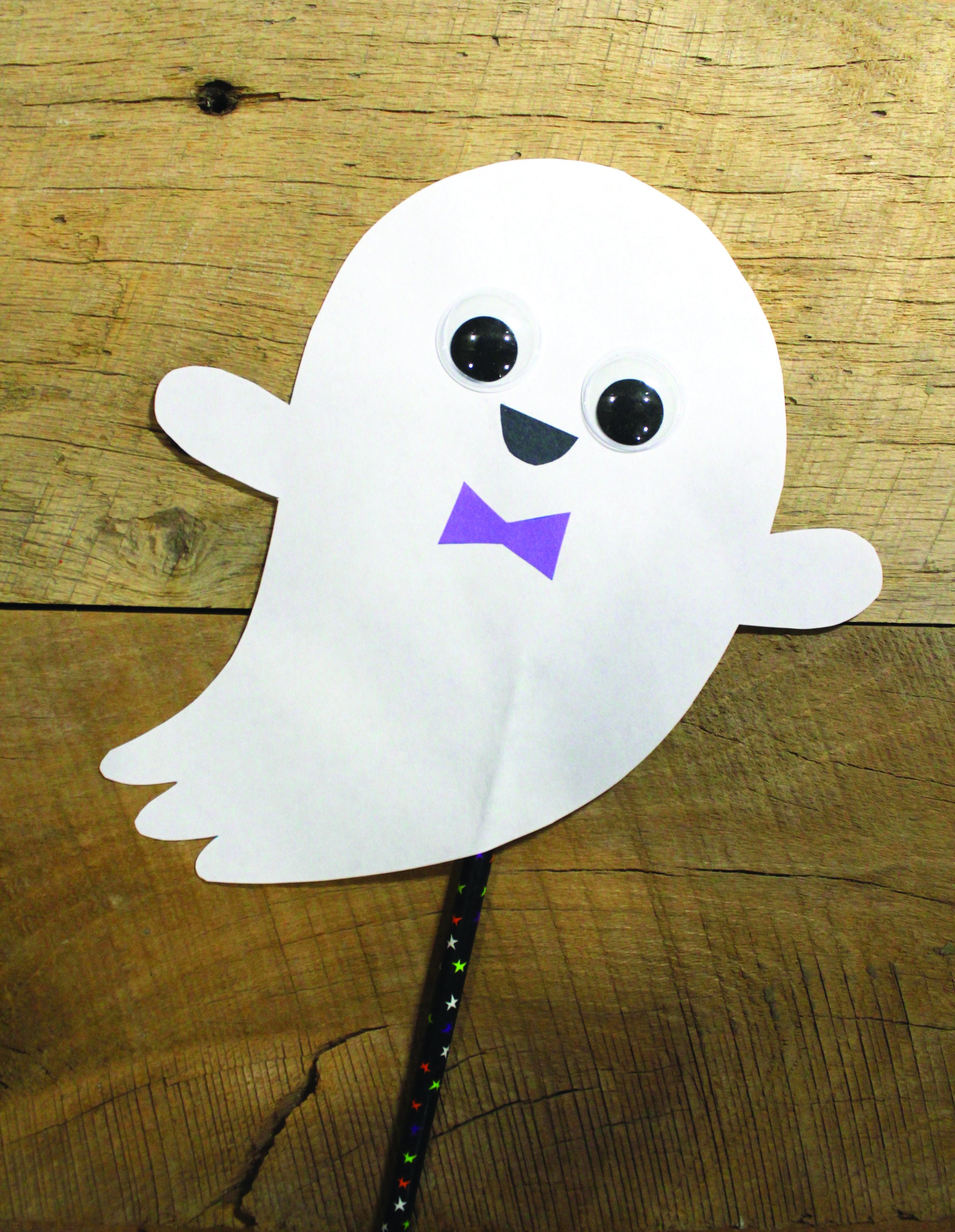 Ghost Puppet Craft Downloadable Template - Etsy