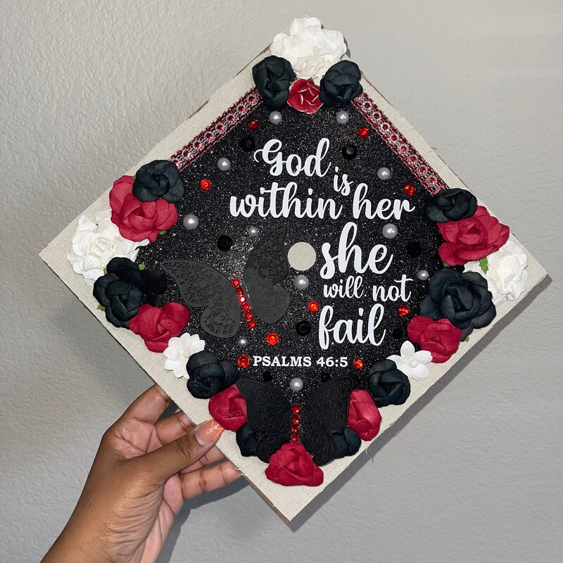 Bible Verse Grad Cap - Etsy
