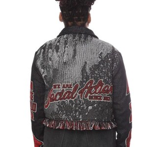 Black Delta Sigma Theta Tapestry Jacket-social Action RESTOCKS January ...