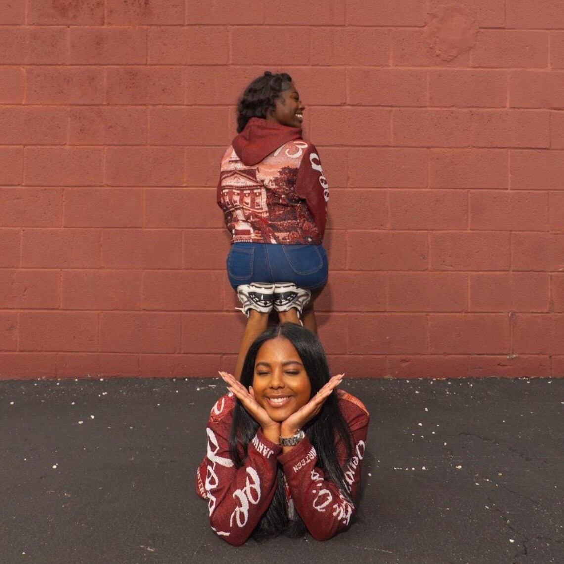 Crimson Delta Sigma Theta Tapestry Hoodie - Etsy