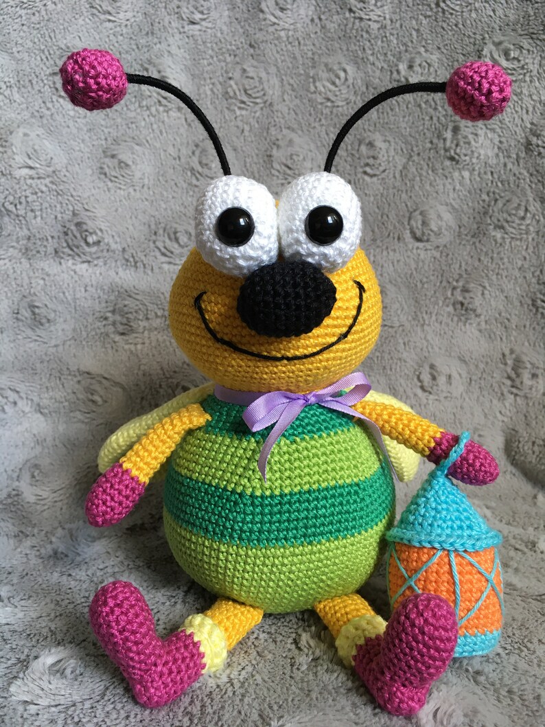PATTERN Crochet Firefly Amigurumi Firefly Pdf Tutorial | Etsy