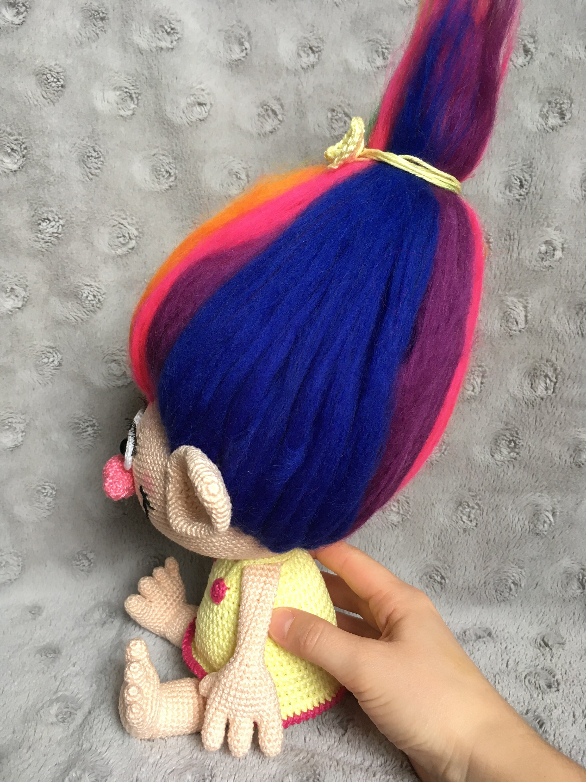 PATTERN crochet Troll amigurumi troll pdf tutorial troll - Etsy México