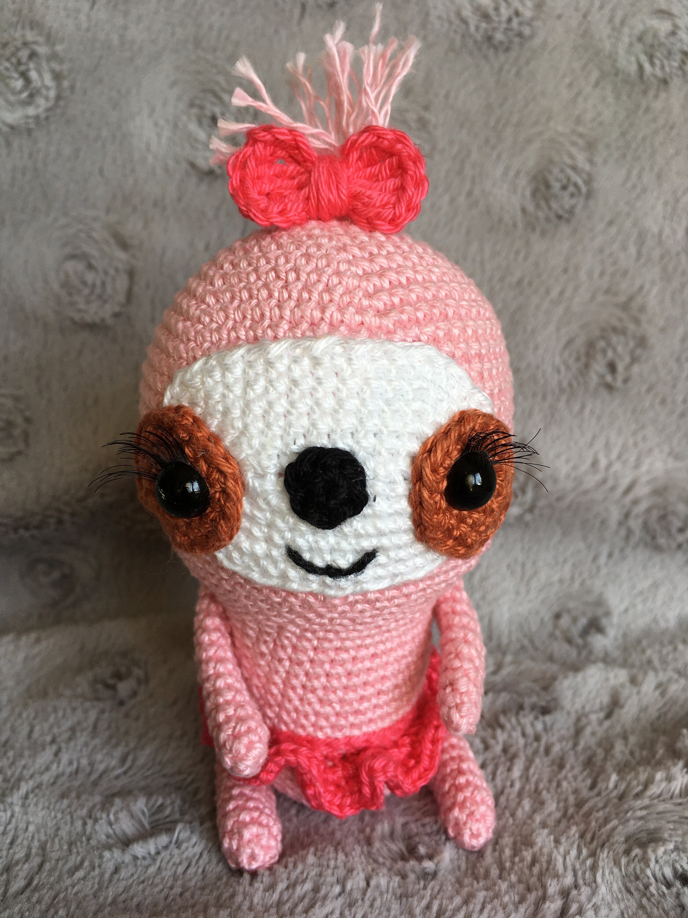 PATTERN Crochet Baby Sloth, Amigurumi Sloth, Pdf Tutorial Sloth - Etsy