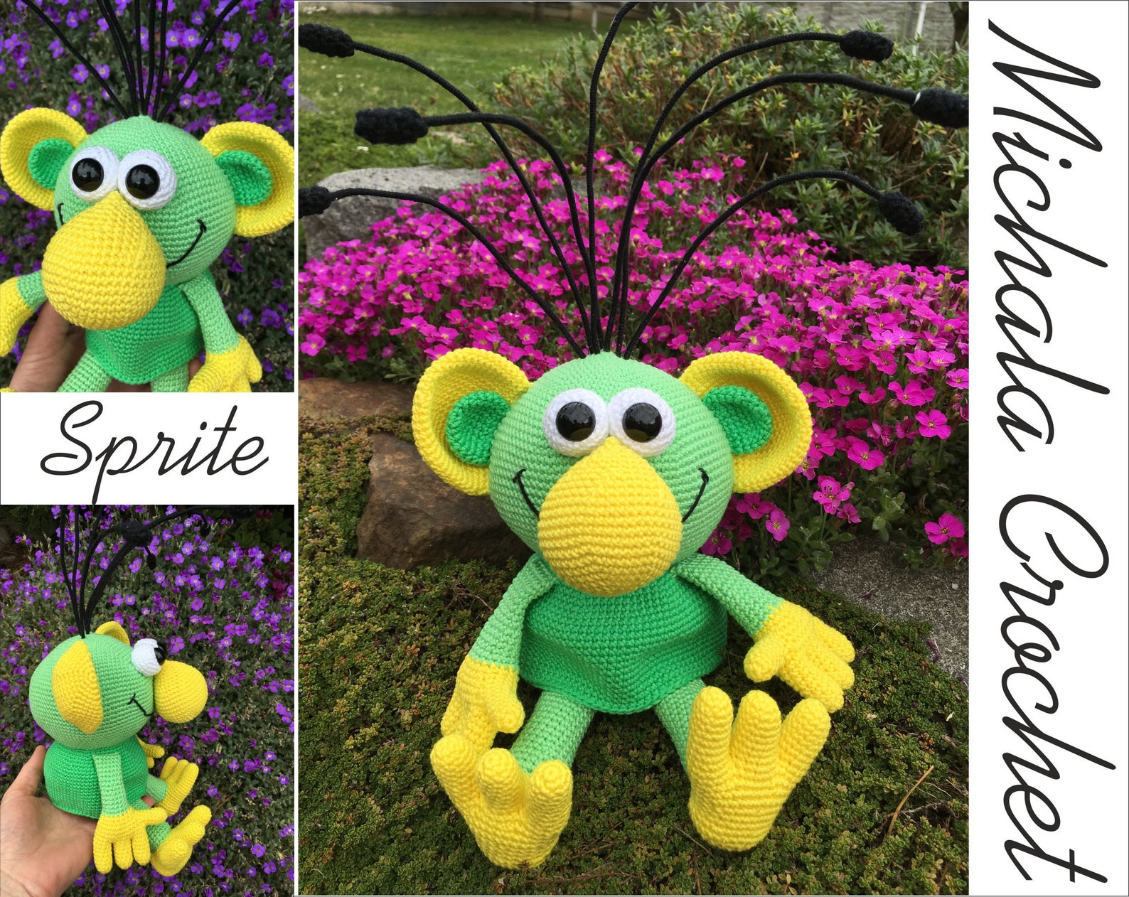 PATTERN Crochet Reedy the Fairy Sprite Amigurumi Sprite Pdf - Etsy