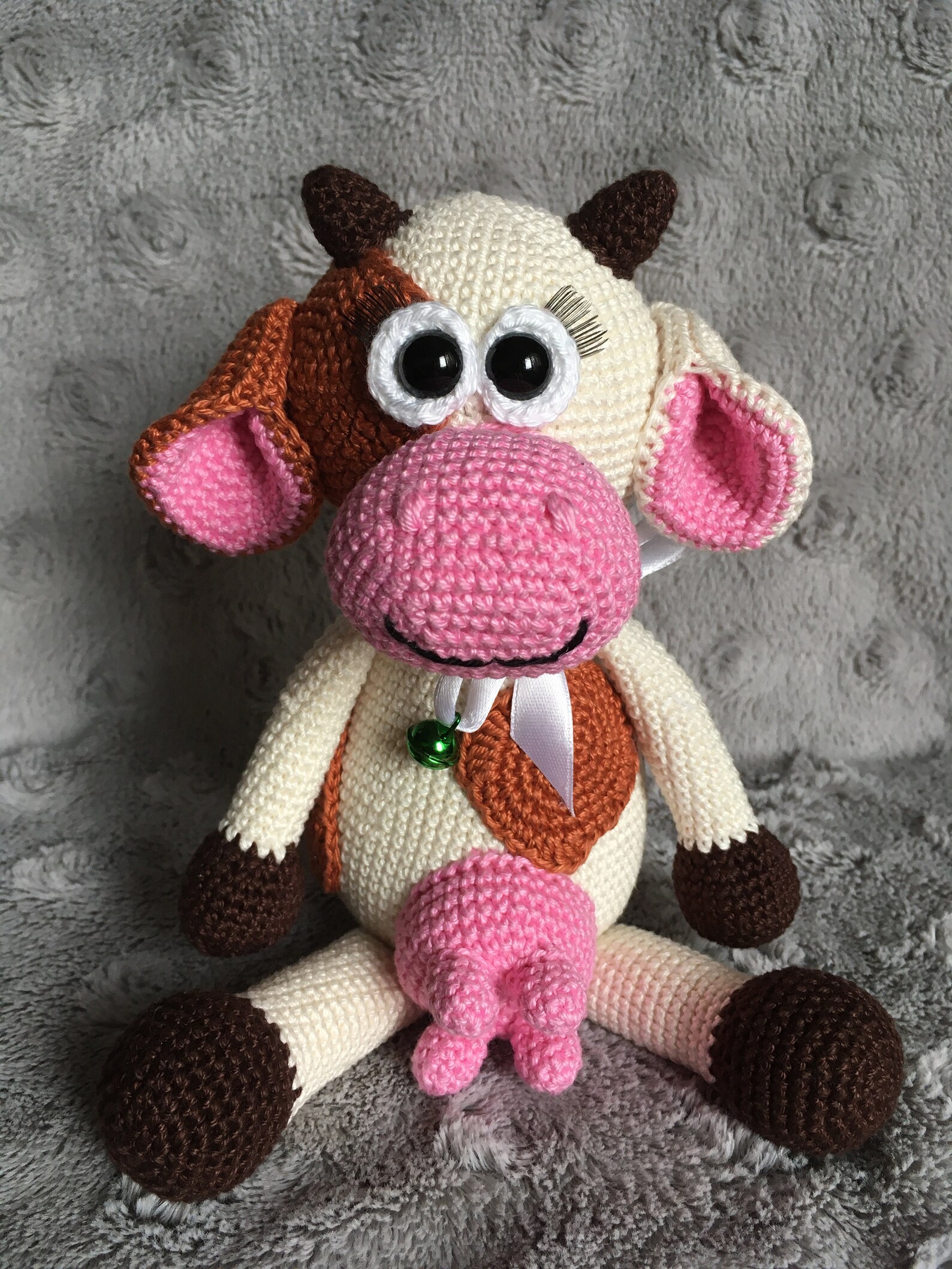 PATTERN Crochet Cow Amigurumi Cow Pdf Tutorial Cow | Etsy
