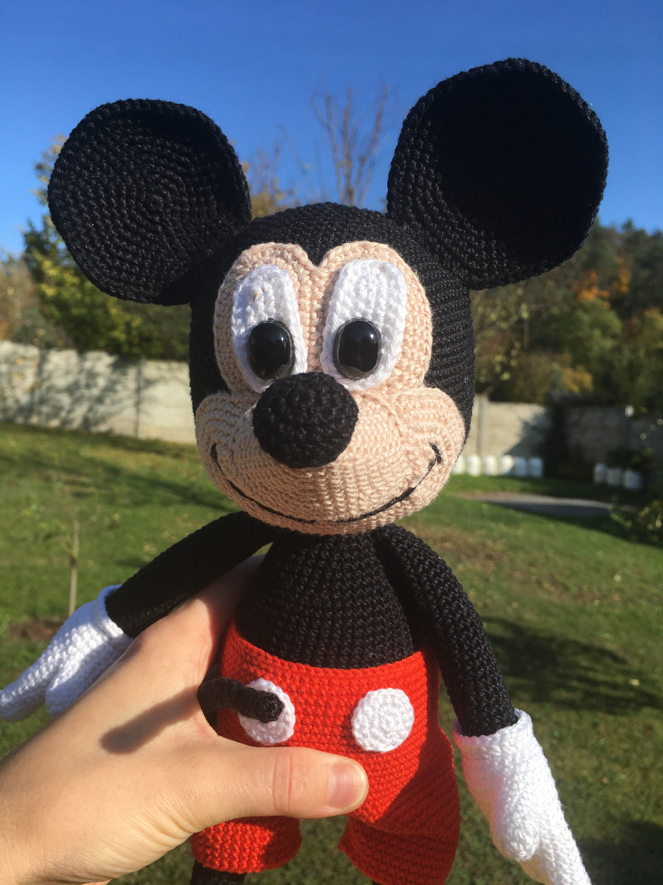 PATTERN Crochet Mickey Mouse Amigurumi Mickey Mouse Pdf - Etsy