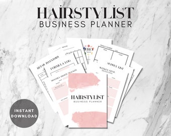 Hair Stylist Planner, Hair Salon Business Owner, Hair Client Tracker ...