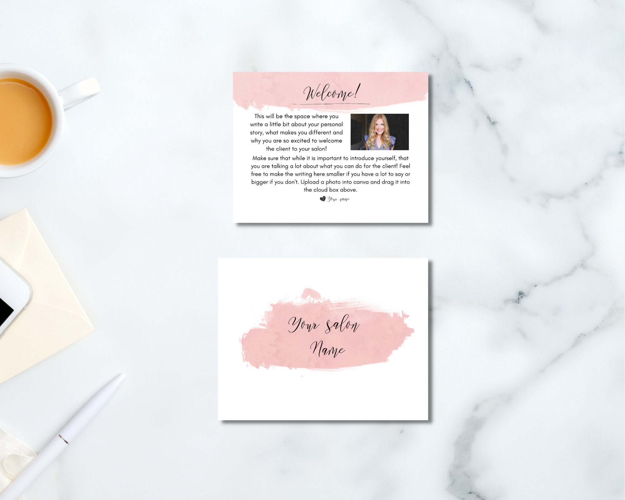 Salon Welcome Packet - Etsy
