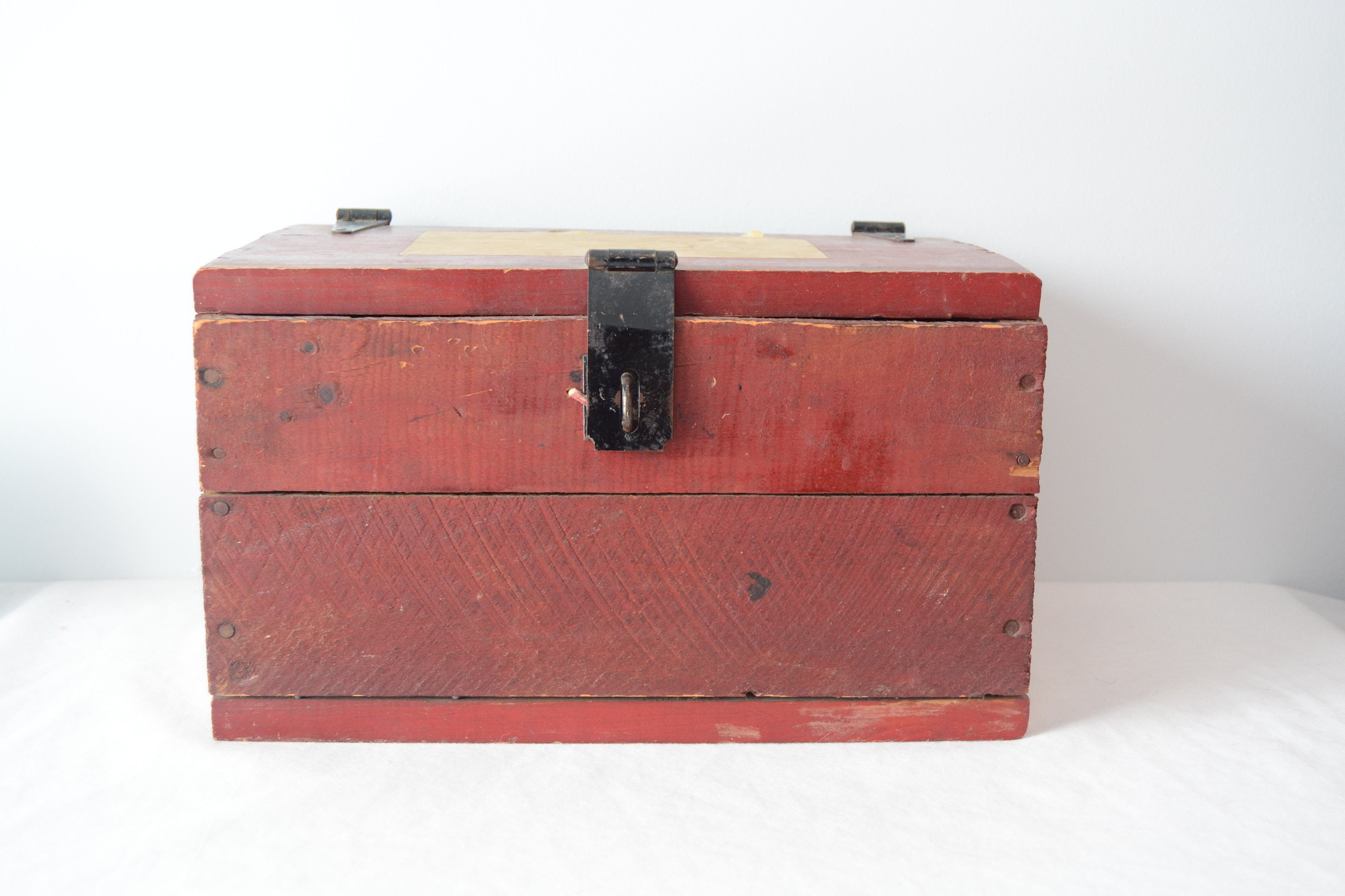 Red Vintage Travel Trunks