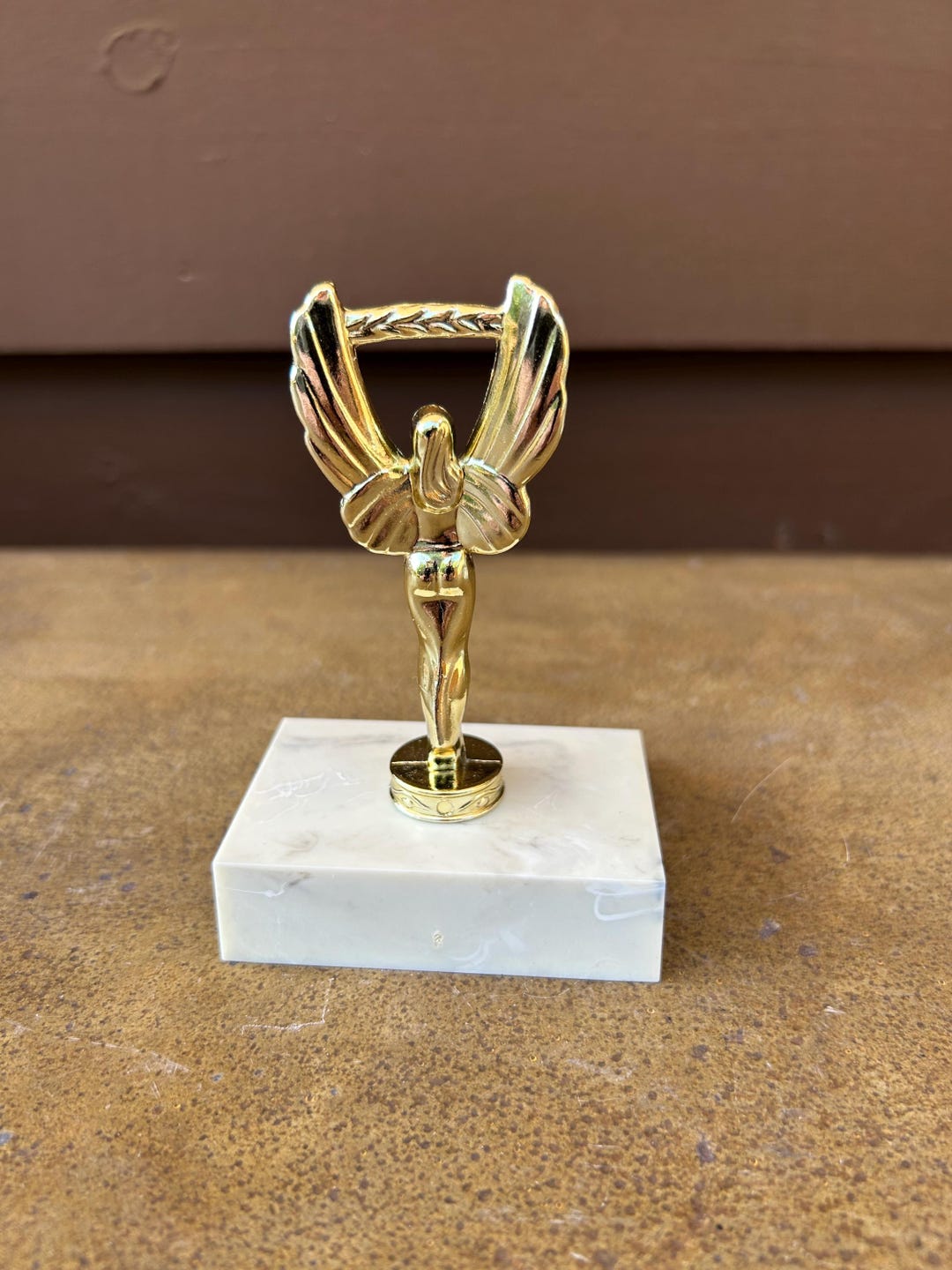 Trophy, Winged Goddess, Vintage 1980’s - Etsy