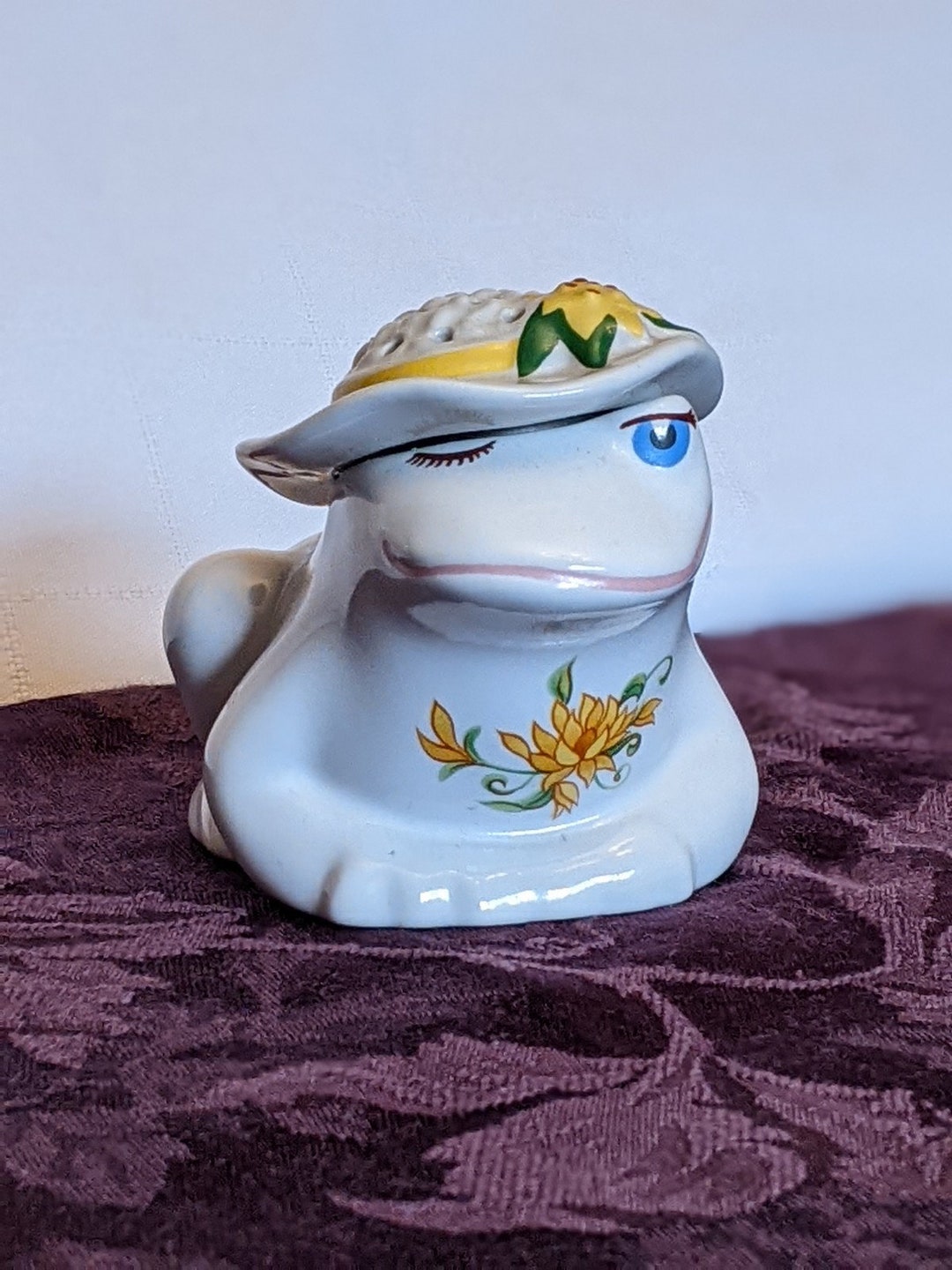 Avon Vintage Winking Frog Potpourri/incense Fholder - Etsy