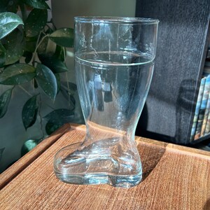 Santa Boot Vase/mug, Clear Glass - Etsy