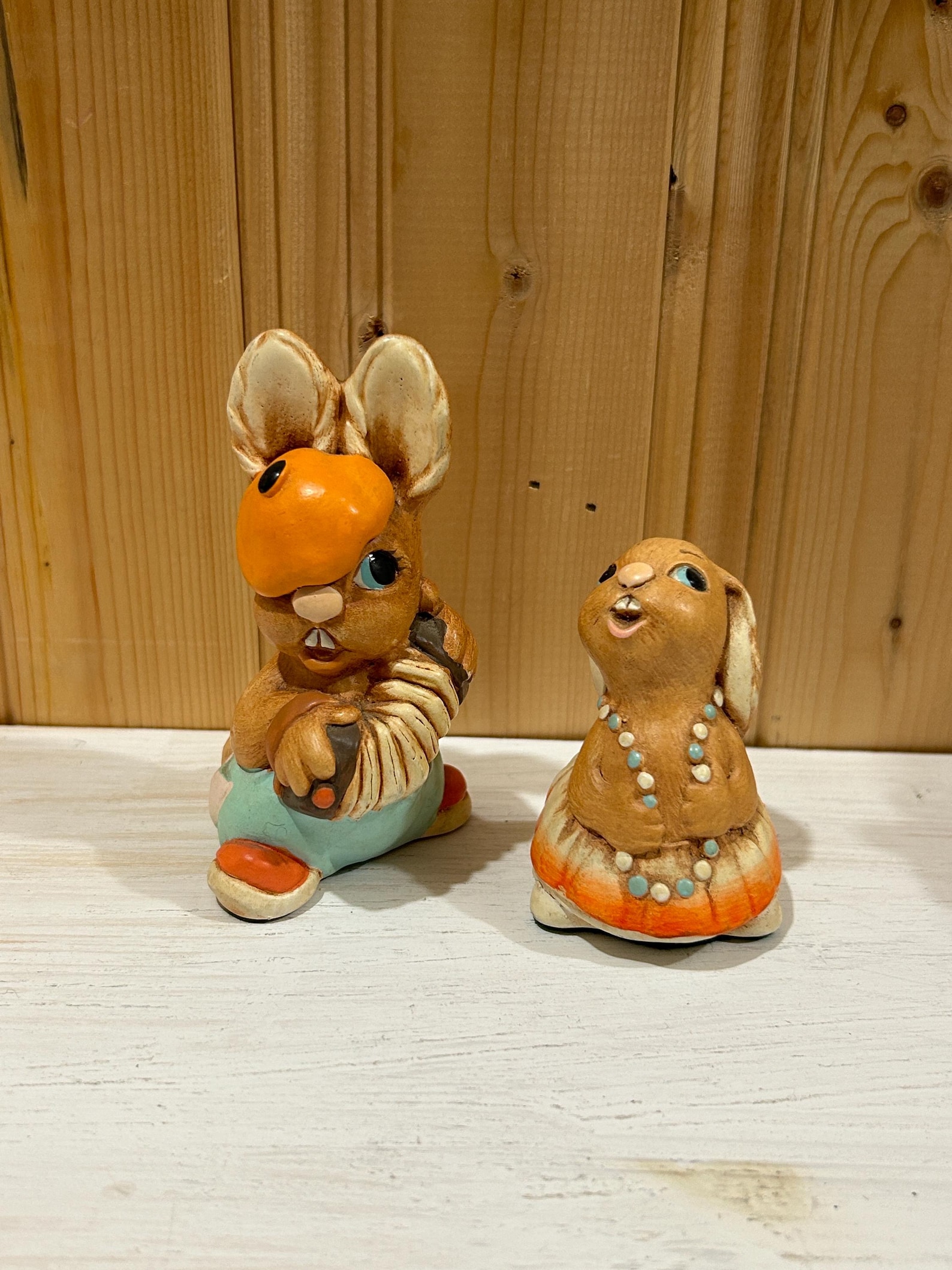 Bunny Figurine, Pendelfin, Tinker Ware, Moorcraft, Hand Painted ...