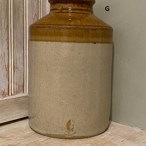 Stoneware Crock, Antique Salt Glazed Stoneware, Storage Jars - Etsy