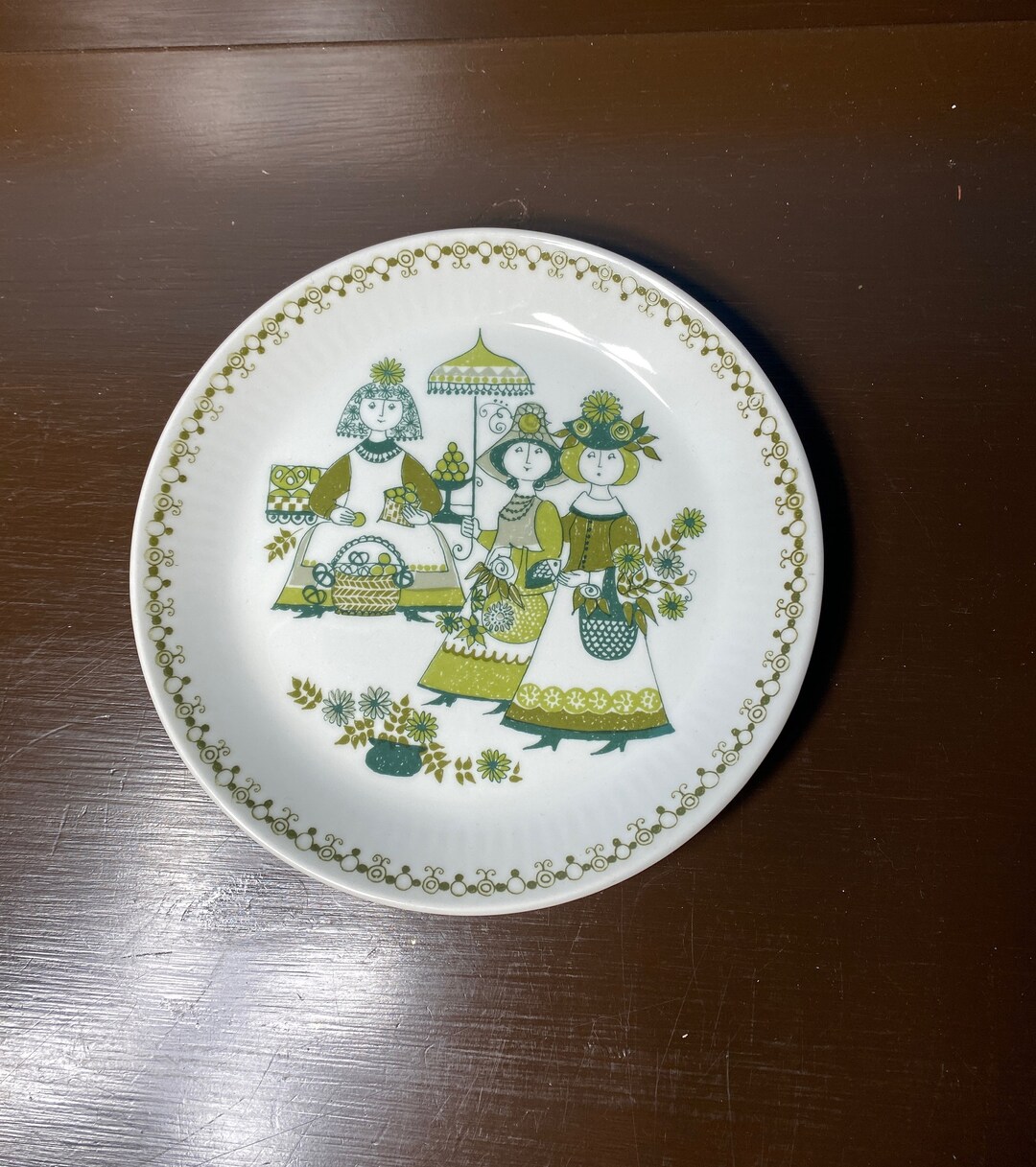 Figgjo Flint, Turi-design, Market, Salad/dessert/bread Plate - Etsy