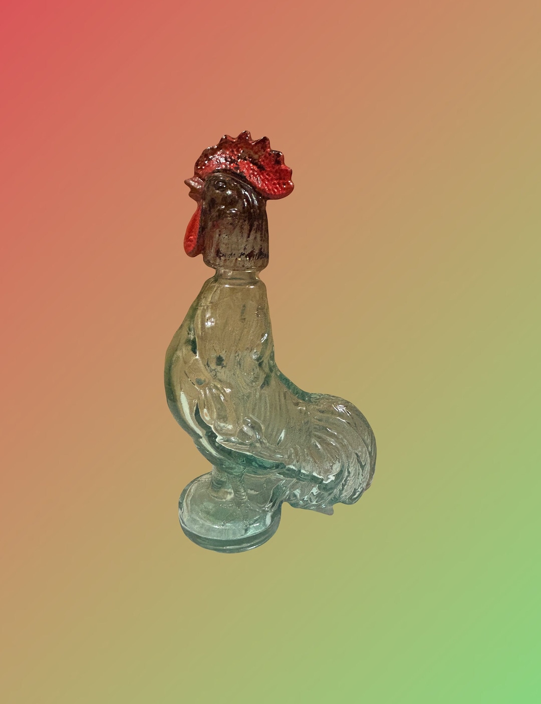 Rooster Bottle Decanter - Etsy UK