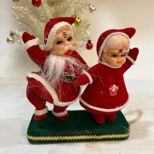 Santa and Mrs. Claus, Dancing, Retro, Holidays - Etsy