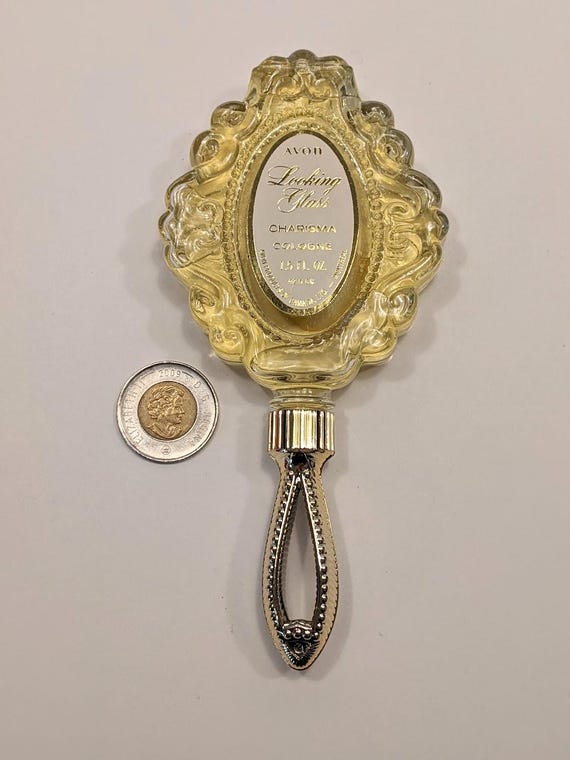 Avon, Looking Glass, Original Box, Full Bottle, 1970s - Gem