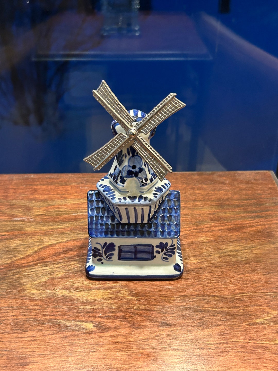 Windmill Music Box, Boma Delft’s Blauw Holland - Etsy