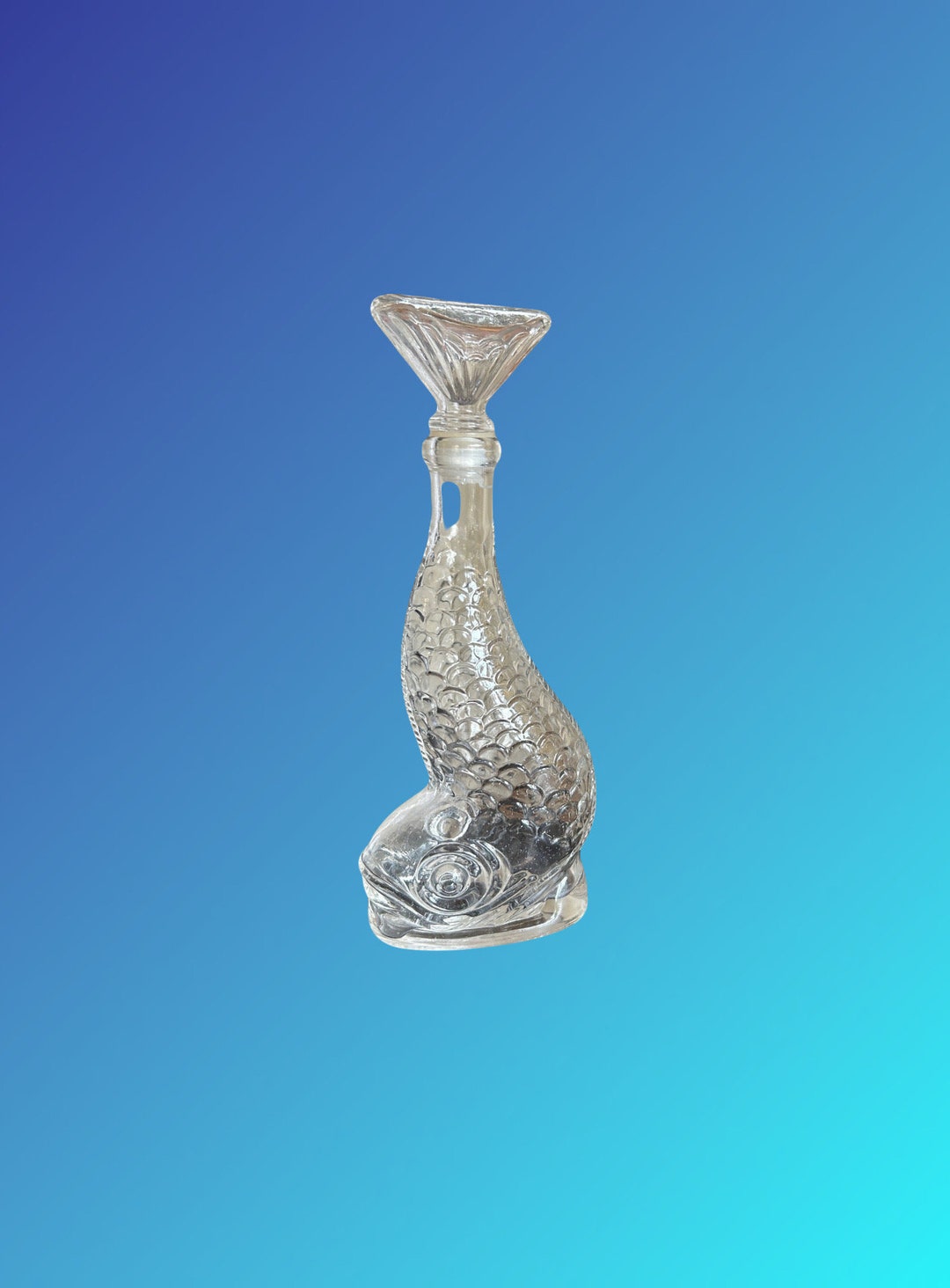 Koi Fish Decanter/bottle/vase, Vintage - Etsy